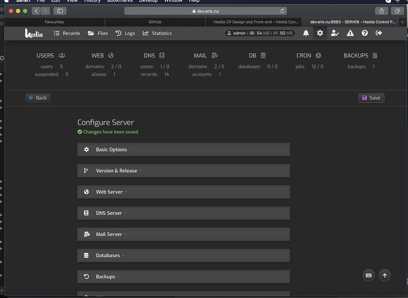Hestia CP Design and Front-end - Hestia Control Panel - Discourse