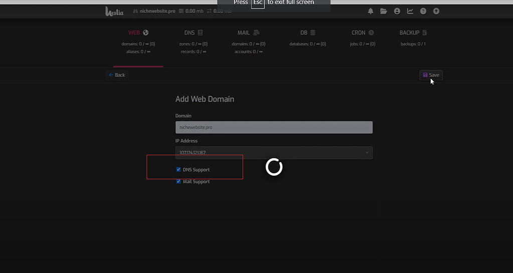 What Is Dns Support In Hestia Used For Web Hestia Control Panel Discourse 