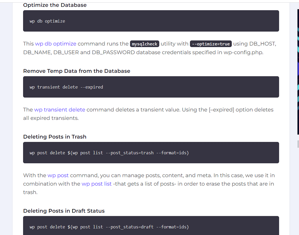 Does Hestia have built-in functionality to optimize database? - Web - Hestia Control Panel ...